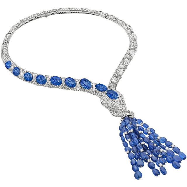 Mediterranea高级珠宝系列Mediterranean Sapphire项链 | Bulgari宝格丽